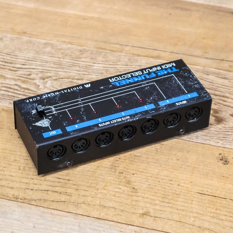 Digital Music Corp The Funnel 6x1 MIDI Input Selector | Reverb