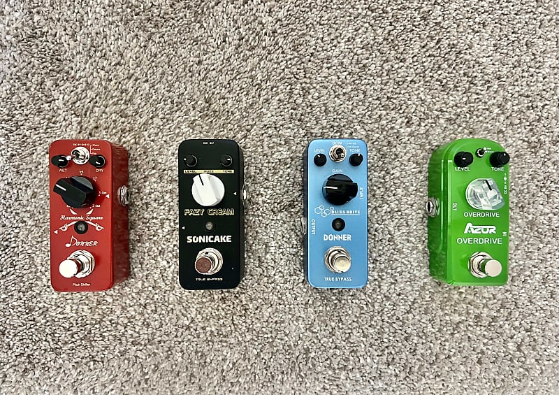 Various Overdrive + Fuzz + Octave + Blues Overdrive 2023 - | Reverb