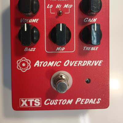 XTS Custom Pedals Atomic Overdrive, Free shipping | Reverb