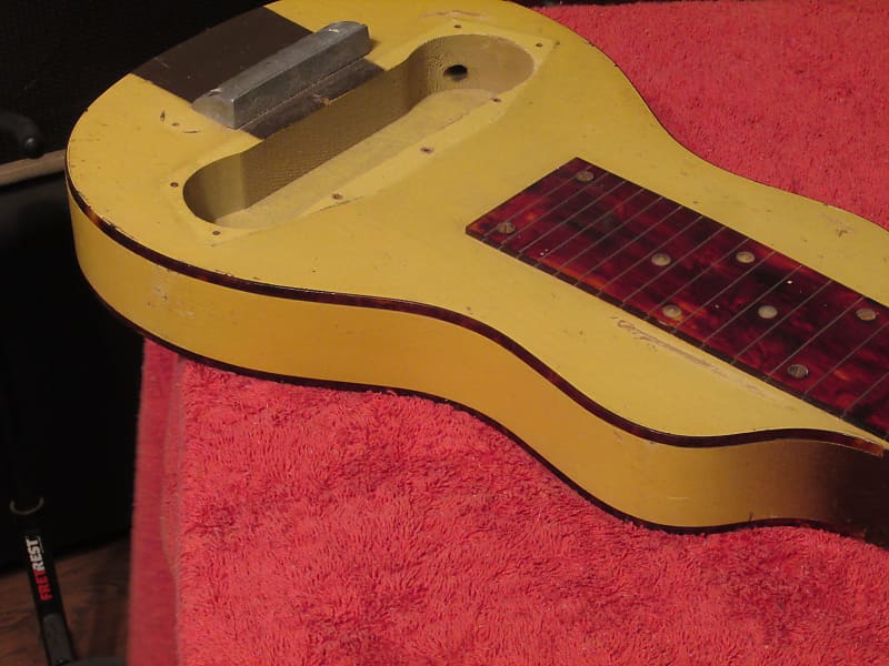 Vintage 1950s Harmony Silvertone USA Del Lap Steel Guitar | Reverb