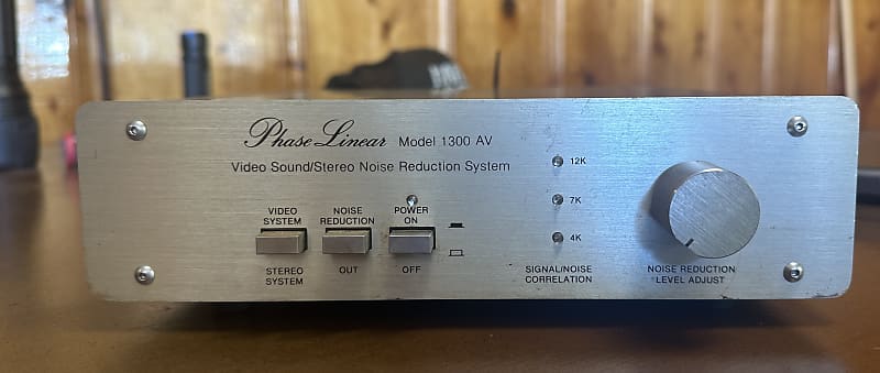 Phase Linear Model 1300 Mid 80’s - Wood/Metal | Reverb