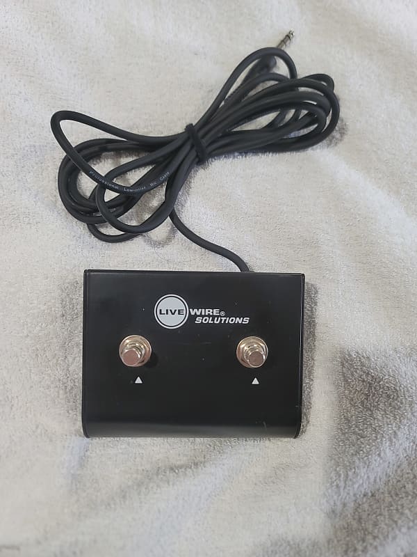 Live Wire Solutions Dual Latching Footswitch LW522 2010's - | Reverb