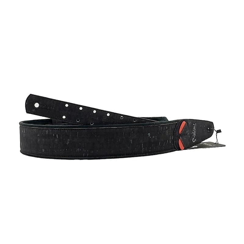 RightOn! Straps Cork Guitar Strap, Black | Reverb