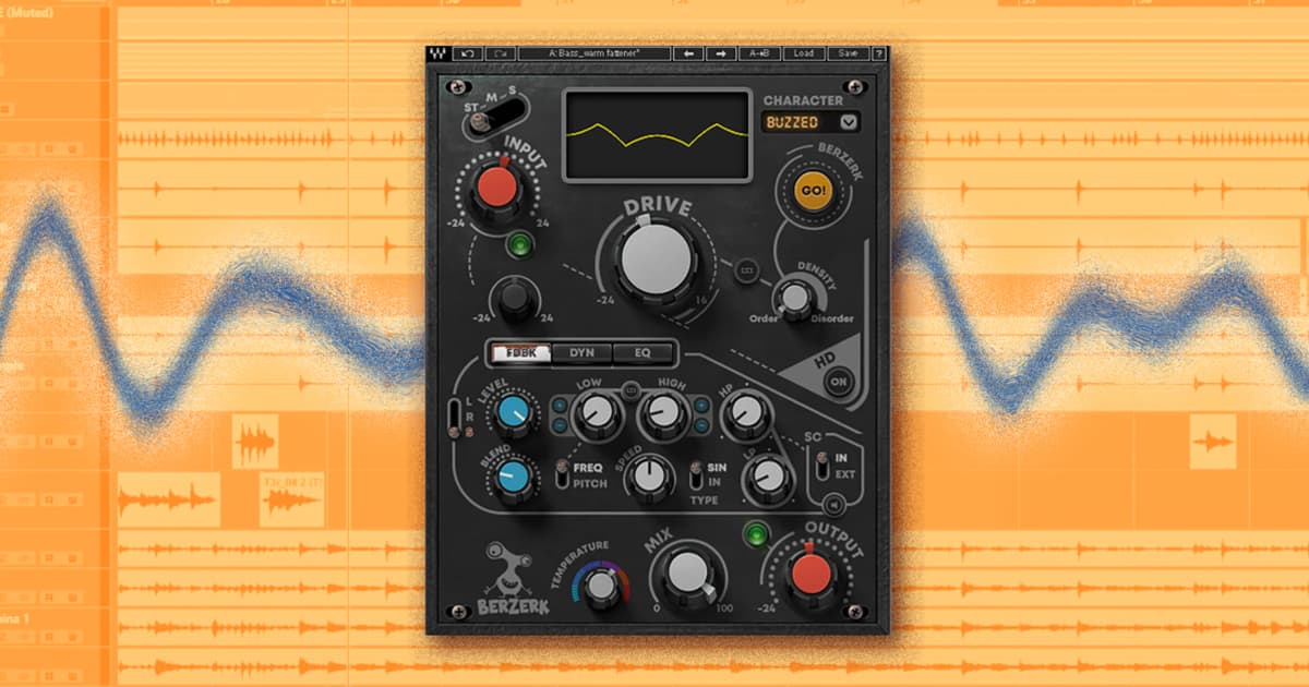 Video: Waves' Wild-Sounding Berzerk Distortion Plugin | Reverb News