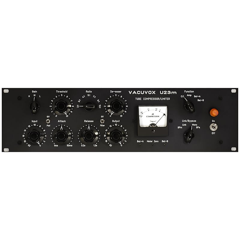 Vacuvox U23m Mastering Vari-Mu Compressor/Limiter | Reverb
