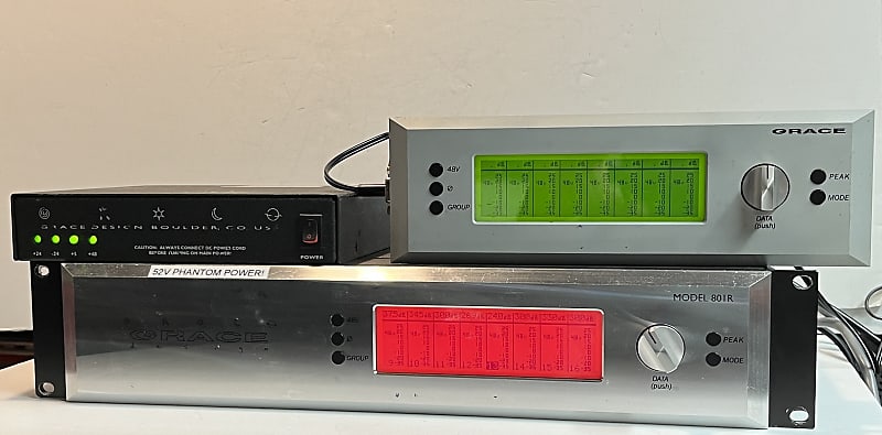 Grace Design 801R mixer w/ RC 8025 Remote approx 2000 - | Reverb