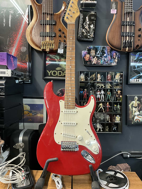 Buzz Red Stratocaster | Reverb