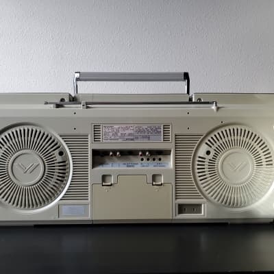 SHARP GF-575H AM/FM STEREO RADIO DOUBLE CASSETTE RECORDER | Reverb