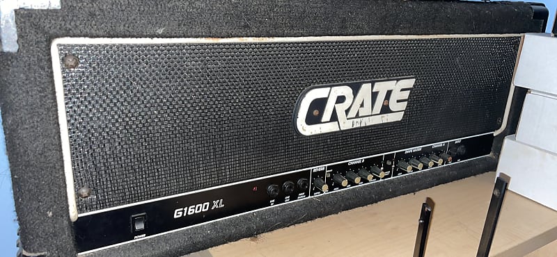 Crate G1600XL 1990s Black | Reverb