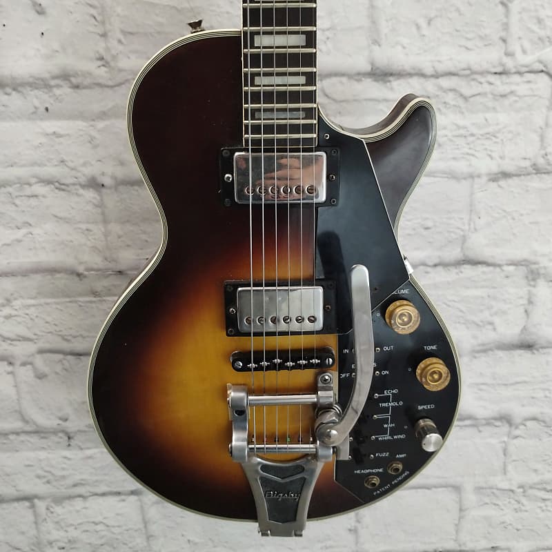 Univox / Kay Effector Vintage 1970's Electric Guitar w/ Built | Reverb