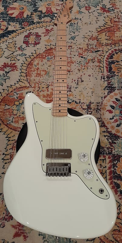 Fender Hardtail Jazzmaster P90 Arctic White | Reverb