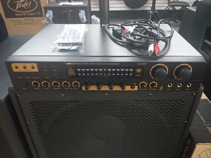 VocoPro DA-X10PRO Digital Karaoke Mixer W/ Vocal Enchancer | Reverb