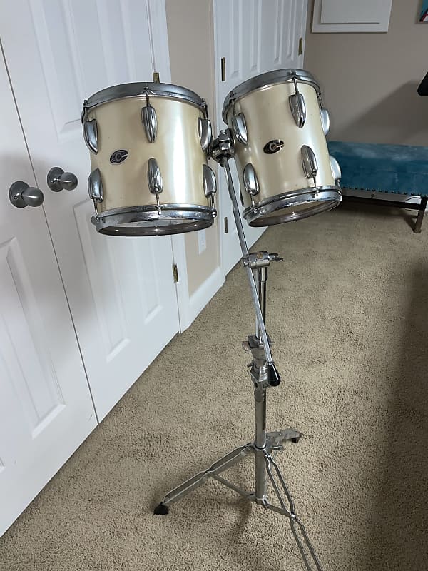 Slingerland Vintage Power Toms with Magnum Stand 1979-1982 - | Reverb