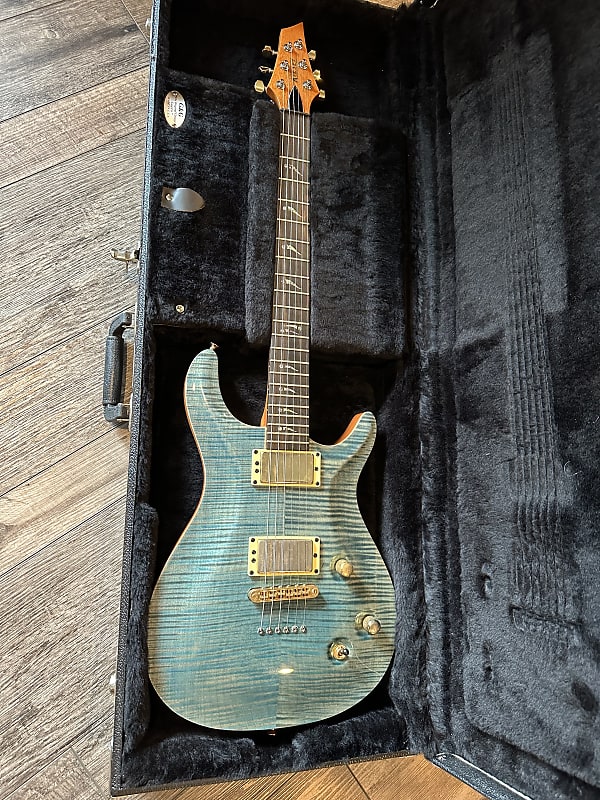 Kiesel CT6 2016 - Aqua Blue Flame | Reverb