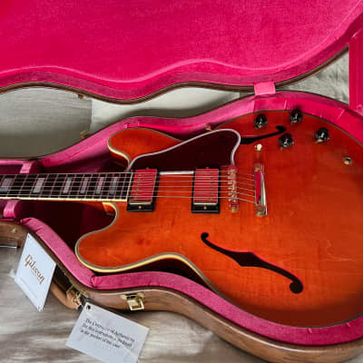 Gibson Custom Shop Murphy Lab 1959 ES-355 Watermelon Red | Reverb