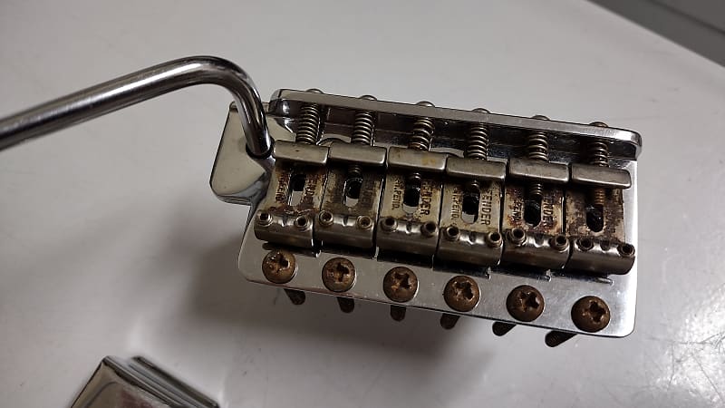Fender Custom Shop Stratocaster Tremolo Assembly - Heavy | Reverb