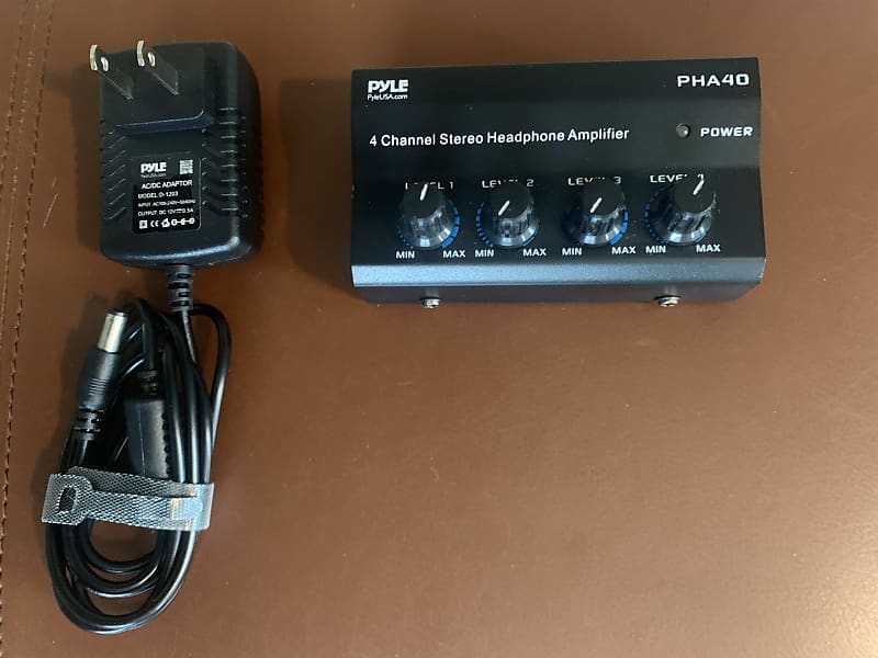 PYLE PHA40 Headphone Amplifier - 2020's - MINT Condition | Reverb
