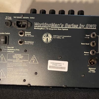SWR Workingman's 10 Bass Combo Amp | Reverb