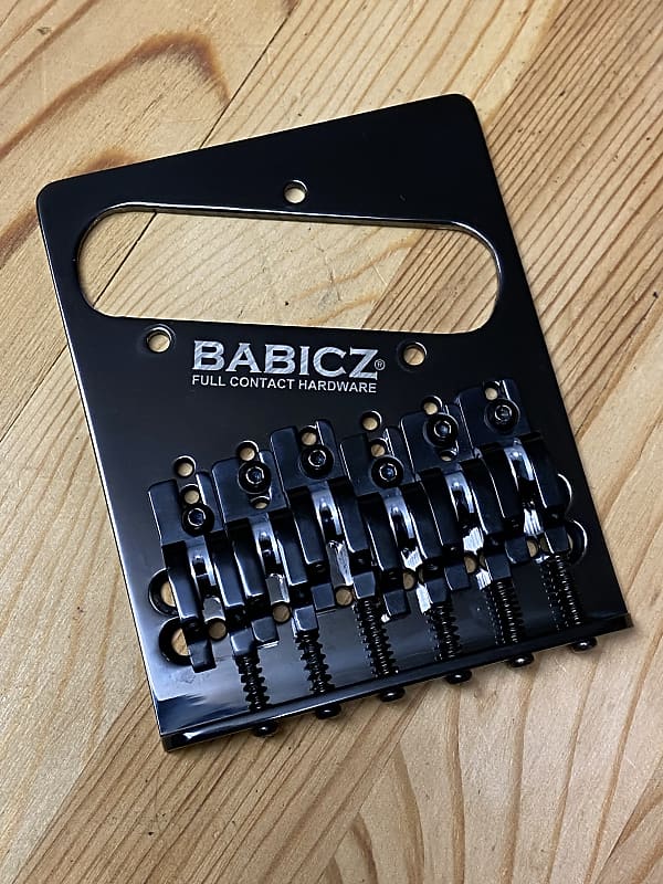 Babicz FCH-TLBK Black Telecaster Bridge MODIFIED Full | Reverb