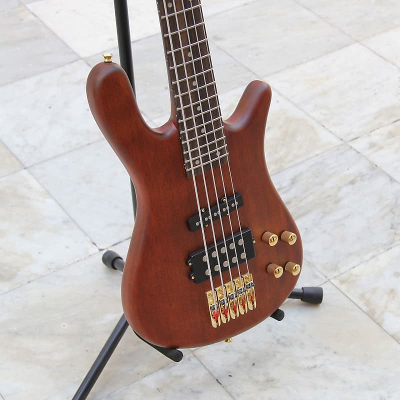 SX Arched Body 5-String Bass | Reverb
