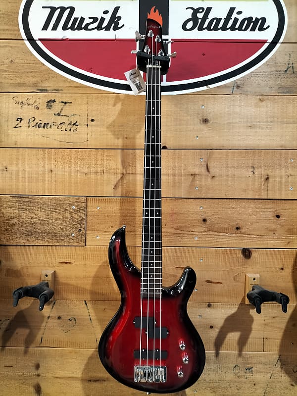 Aria Pro II Bass IGB-STD Metallic Red Shade | Reverb