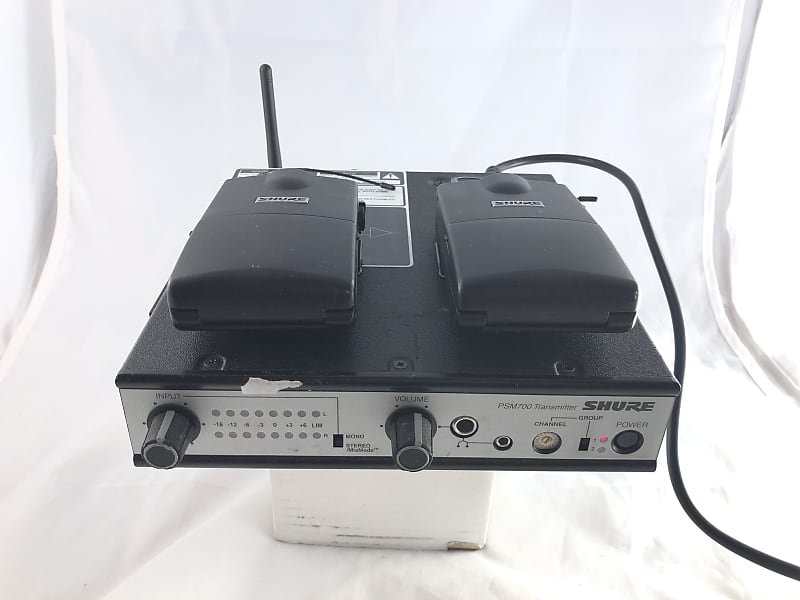 Shure PSM700 IEM H3 524-554 MHz P7T transmitter two P7R | Reverb