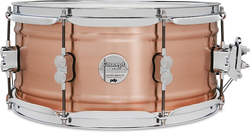 PDP Concept Copper Snare Drum - 6.5 x 14-inch - Natural | Reverb