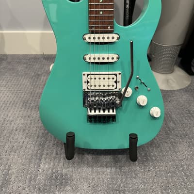 Partscaster Super Strat - Kramer Body Custom Neck - Surf | Reverb
