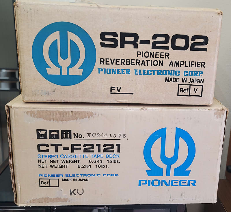 Vintage Pioneer SR-202 Reverberation | Reverb