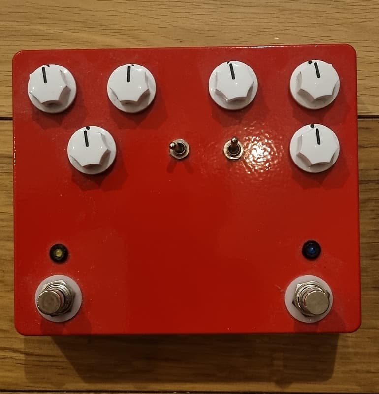 Pedals by Andy Dual Overdrive Clone 2020s - Red | Reverb