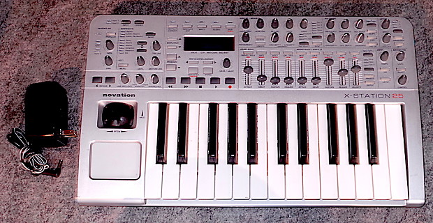 Novation X-Station 25 virtual analog synthesizer MIDI | Reverb