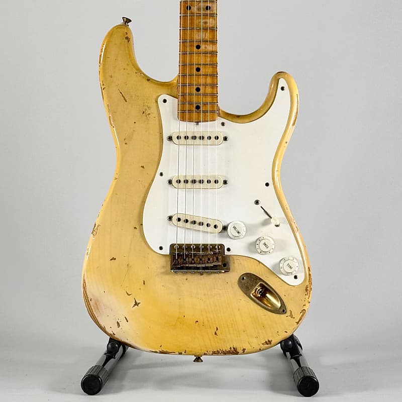 Fender Stratocaster 50s Relic Time Machine 1996 - Blonde | Reverb