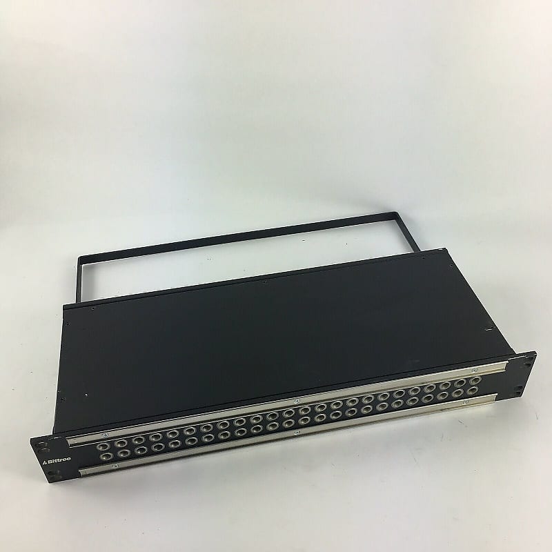 Bittree Patchbay 489A Series B48DC-NNNBH 2X24 1.5RU 1/4 INCH | Reverb