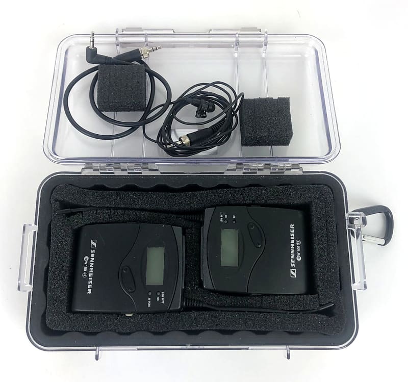 Sennheiser EW100 G3 Wireless Transmitter & Receiver w/Lav Mic | Reverb