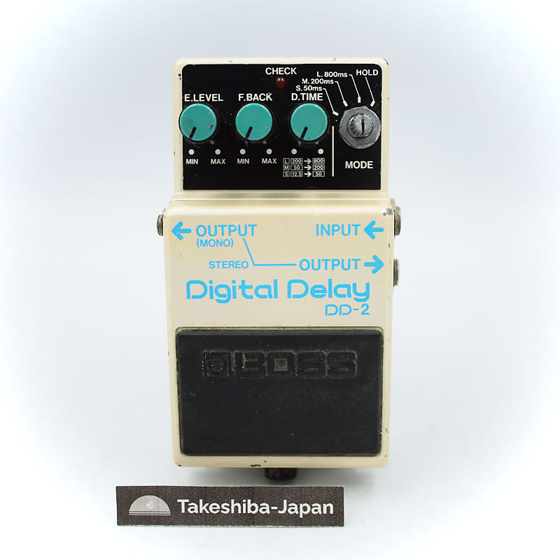 Boss DD-2 Digital Delay 1984 Made in Japan Vintage Guitar | Reverb