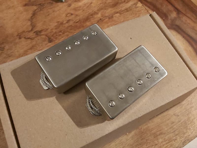 FBS Music Burning Breeze PAF humbucker - Nickel Light Relic | Reverb