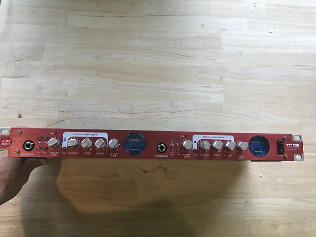Sm Pro Audio TC 02 Valve Preamp / Compressor 2 Channel Rack | Reverb