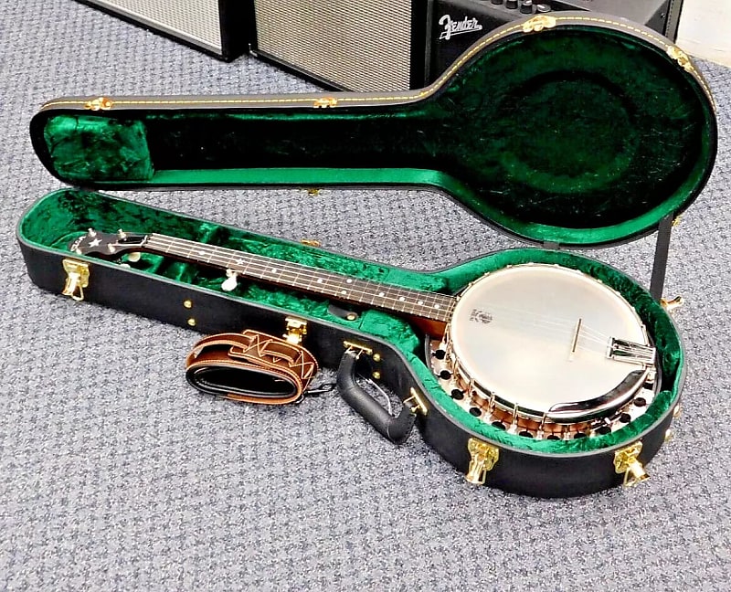2024 Deering Vega Senator Resonator 5-String Banjo w/ Case! | Reverb