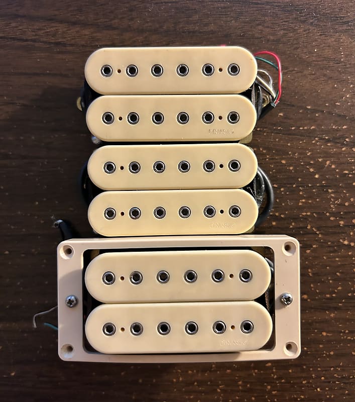 Three 1997 DiMarzio DP100 Super Distortion Pickups Ace | Reverb