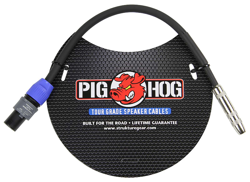 Pig Hog 1ft 1/4″ female to SPKON adapter | Reverb