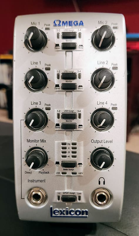 Lexicon Omega Audio Interface | Reverb