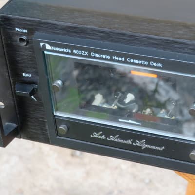 Nakamichi 680ZX Discrete Head Cassette Deck w/ Remote | Reverb