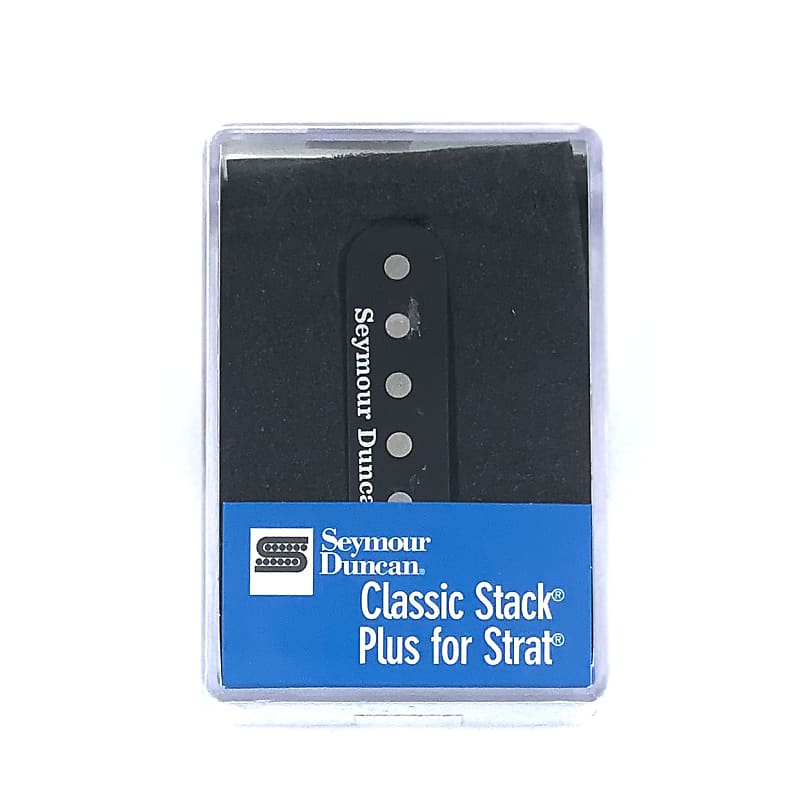 Seymour Duncan Classic Stack Plus Strat Black (Middle) - | Reverb