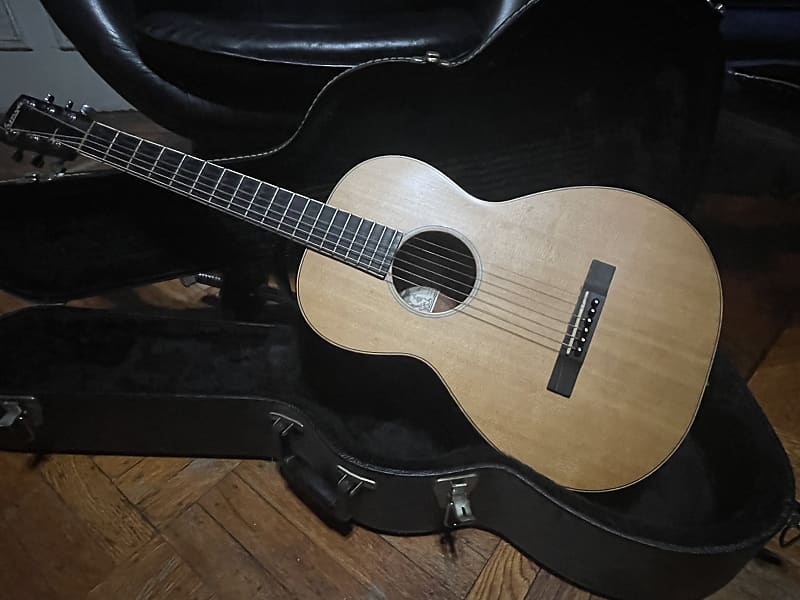 Larrivee Parlor Guitar with original hard shell case | Reverb