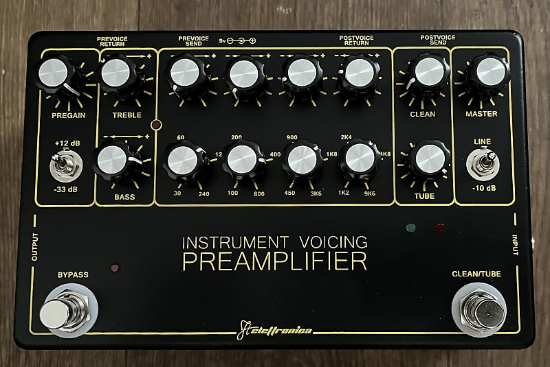 FTelettronica Instrument Voicing Preamplifier Intersound IVP | Reverb