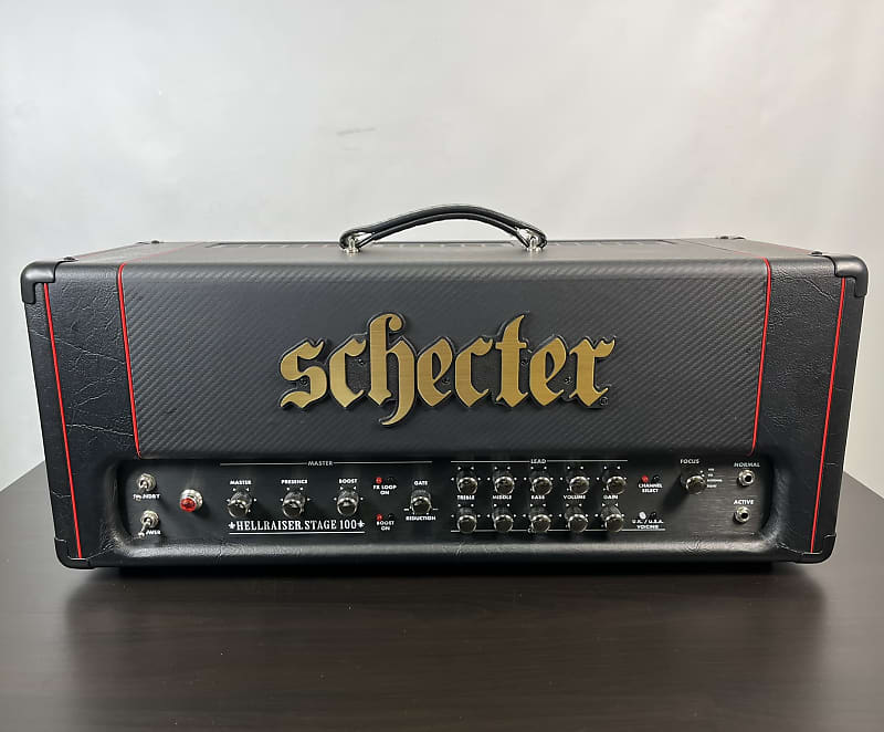 Schecter HR100-HE Hellraiser Stage 100 - 100 Watt Amp Head | Reverb