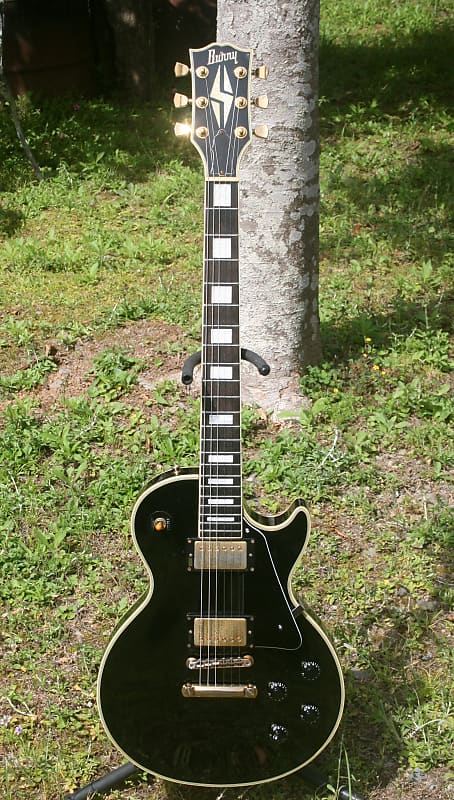 Burny RLC-65 LP Custom Made in Japan CIRCA1990 - Black | Reverb