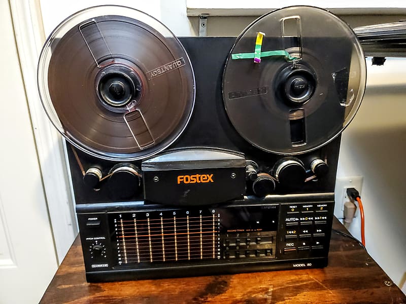 Fostex Model 80 8-Track Reel-to-Reel Tape Recorder | Reverb
