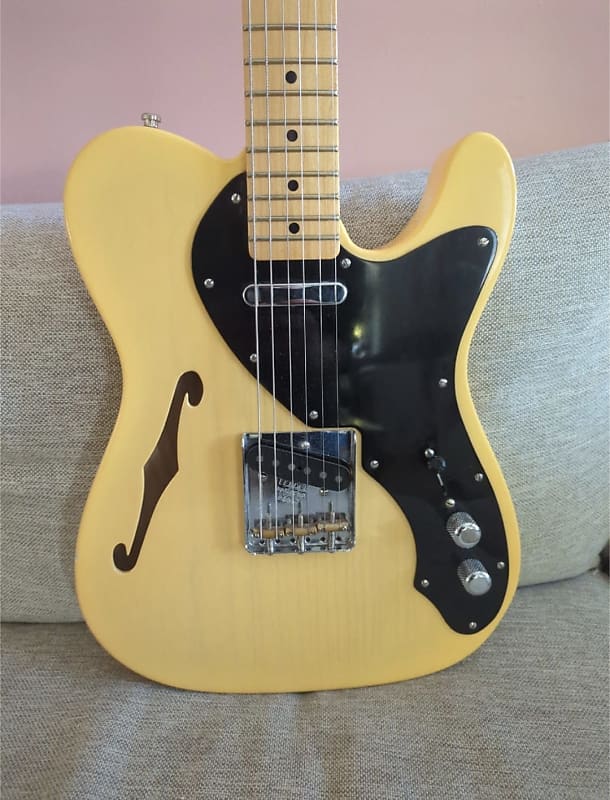 Fender Nocaster Thinline - Blonde | Reverb