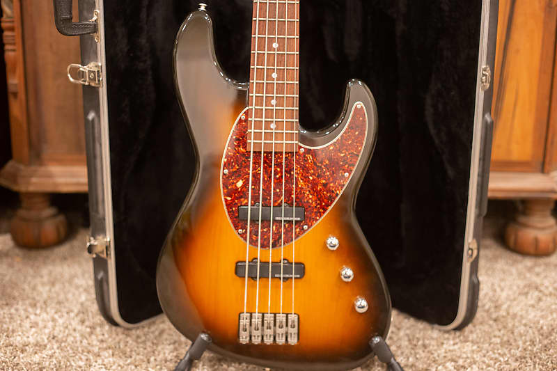 Hamer Cruise Bass 5 string 1990s Sunburst 2tek bridge | Reverb